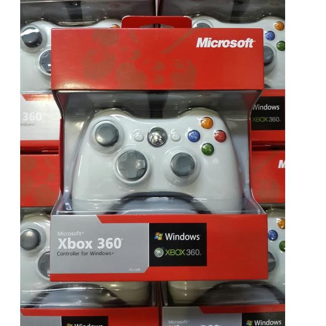 Jual Tren Terbaru controller gamepad joystick stick stik XBOX 360 XBOX360 wired USB PC | Shopee ...