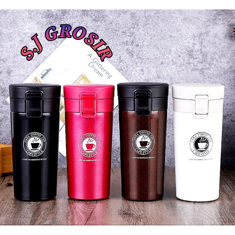 Jual Termos Kopi Coffee Cup Stainless 380ml | Shopee Indonesia
