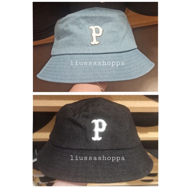 Jual Topi Miniso - Classic Denim Bucket Hat | Shopee Indonesia