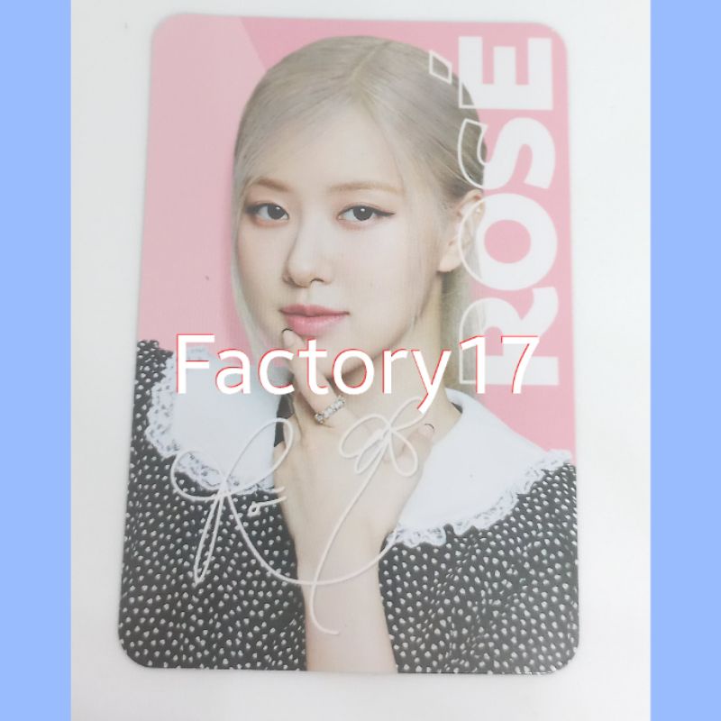 Jual Photocard Rose BLACKPINK x OREO | Shopee Indonesia