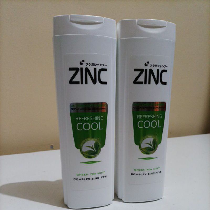 Jual Shampoo Zink Refresing Cool 340ml | Shopee Indonesia