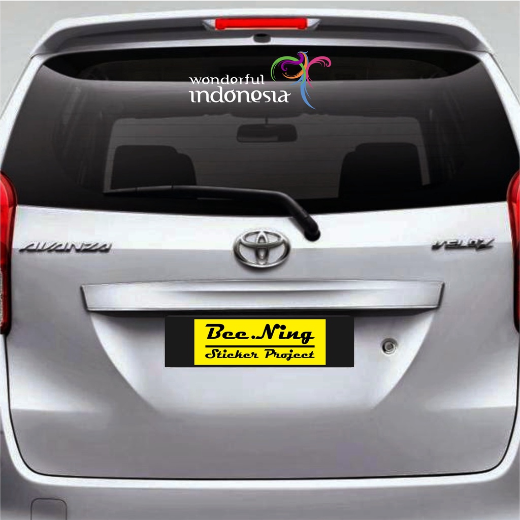 Jual STIKER MOBIL WONDERFUL INDONESIA / PESONA INDONESIA 36CM CUTTING ...
