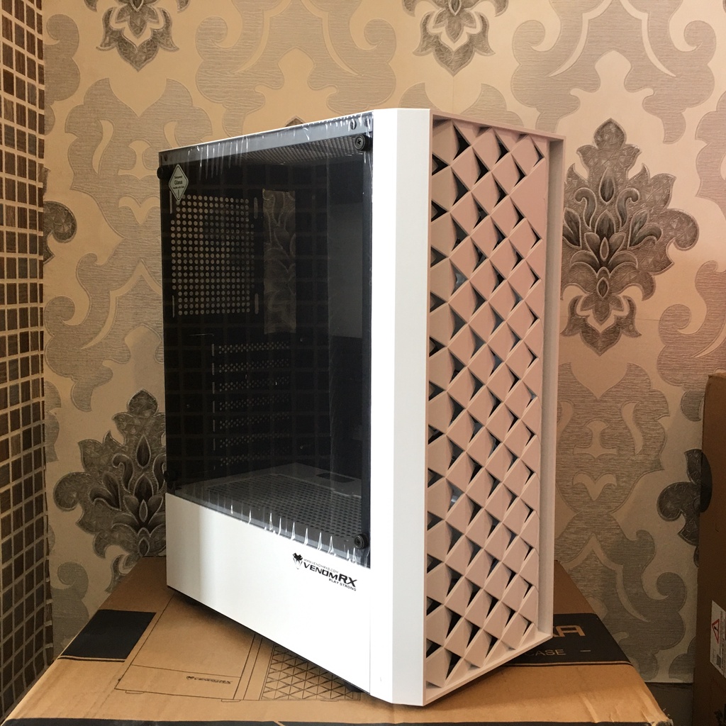 Jual Casing PC Gaming ATX VenomRX ARASAKA + 2 Bonus Fans WHITE | Shopee ...