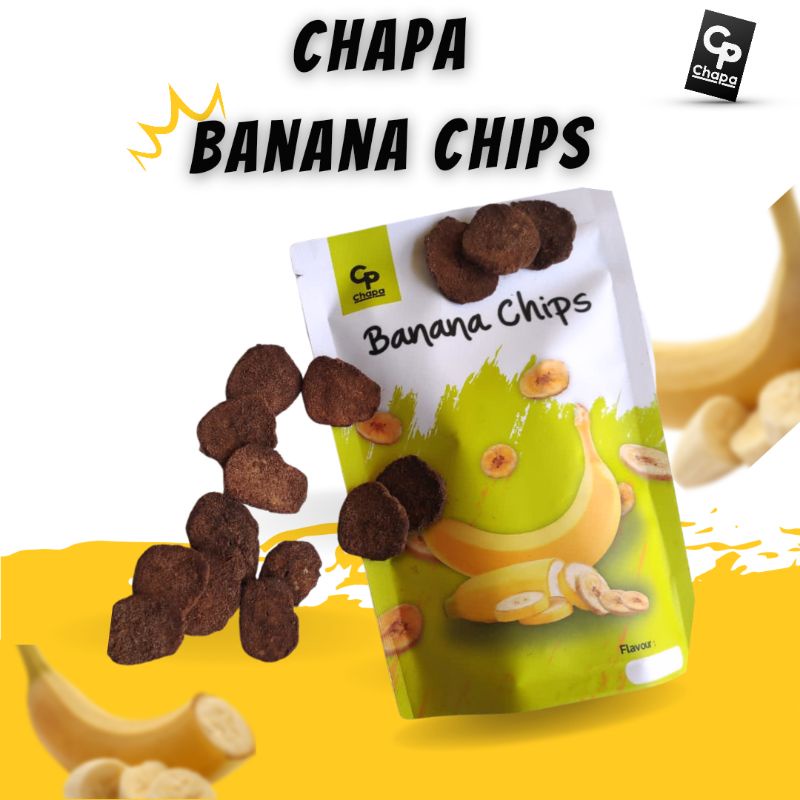 Jual CHAPA SNACKS [100 gr] - Chapa Banana Chips Keripik Pisang Kepok ...