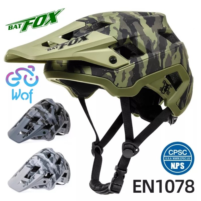 Jual BATFOX LA303-106 Helm Sepeda Gunung XC AM Enduro MTB Downhill ...