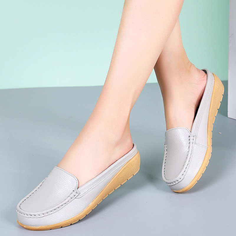 Jual Import Korea Sekolah Sepatu Wanita Casual Slip On Cantik Kuliah ...