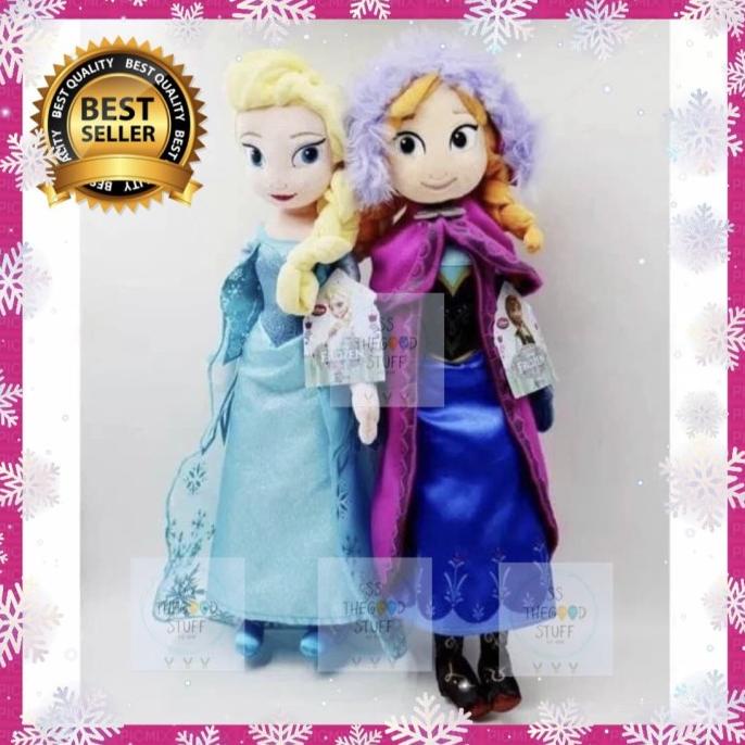 Jual Boneka Elsa & Anna Frozen / Elsa and Anna doll Import | Shopee ...