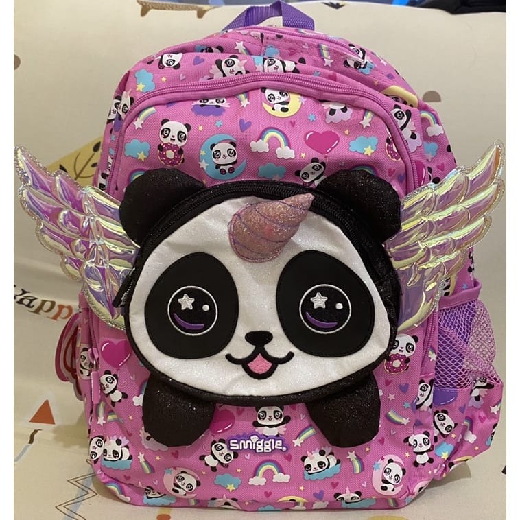 Jual Smiggle Junior Character Backpack Panda - Tas sekolah anak Smiggle ...