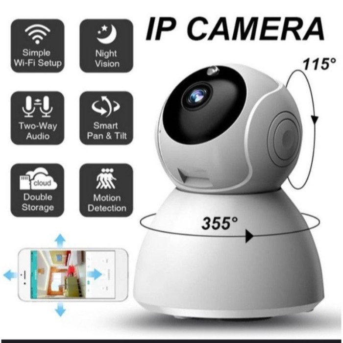Jual Ip Cam Ip Camera Cctv Snowman V380 Motion Best 1080P | Shopee ...