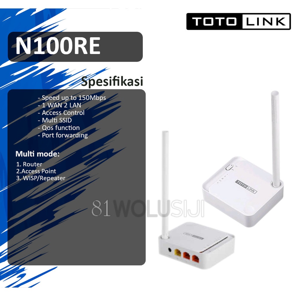 Jual Totolink N100RE Wireless N 150Mbps | Shopee Indonesia