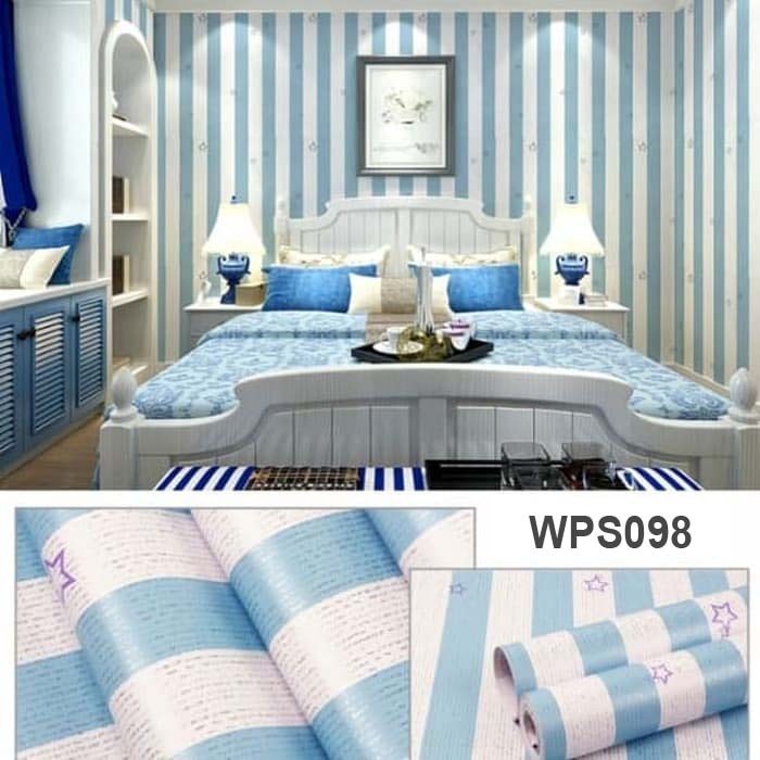 Jual Wallpaper dinding kamar tidur stiker dinding kamar tidur sticker dinding wallpaper walpaper ...