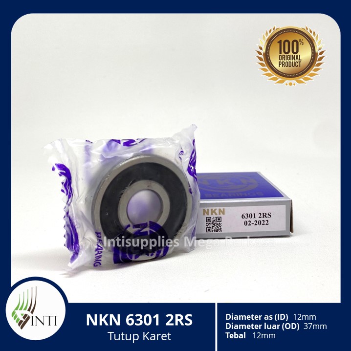 Jual Bearing NKN 6301 2RS | Shopee Indonesia