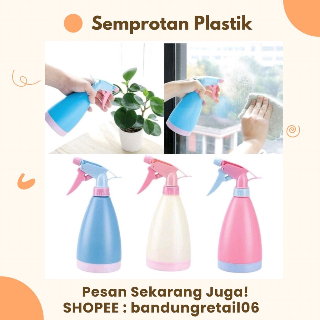 Jual Botol Spray Kaca Semprot 500 ML Kispray Semprotan Air Tanaman ...