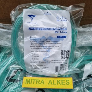 Jual Masker Non Rebreath Dewasa. ADULT Non Rebreathing Mask. ADULT Non ...