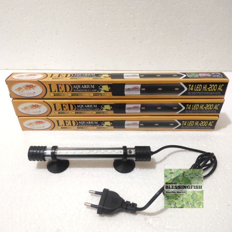 Jual Lampu Celup Aquarium Aquascape 20Cm Hailong Lampu Celup Led T4 ...