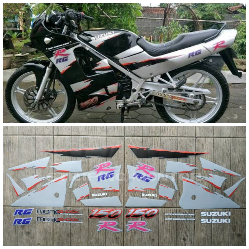 Jual Lis Striping Sticker Standar Rgr Jumbo Hitam Transparan Maxdecal ...