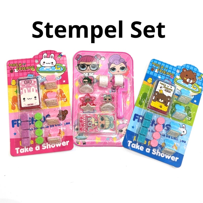 Jual MAINAN ANAK STAMPEL STEMPEL STAMP MAINAN VIRAL MENCAP CAP ROLLING ...