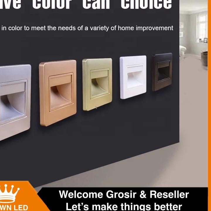 Jual PJX132 Lampu LED Tembok Anak Tangga Dinding Step Light inbow tanam ...