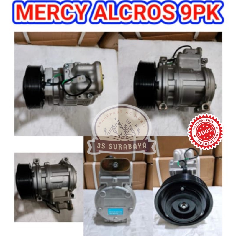 Jual Kompresor Mercy Actros Truck Ac Mobil | Shopee Indonesia
