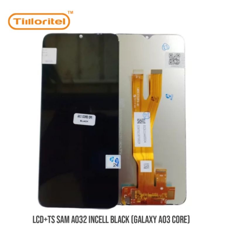 Jual LCD+TS SAM A032 INCELL BLACK (GALAXY A03 CORE) | Shopee Indonesia