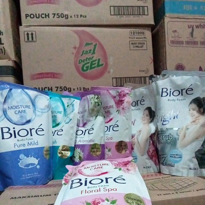 Jual BIORE BODY WASH REFILL 380/400 ML | Shopee Indonesia