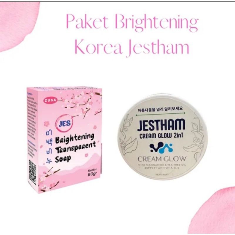 Jual JESTHAM PAKET BRIGHTENING KOREA | Shopee Indonesia