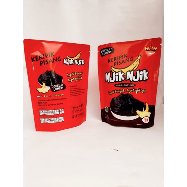 Jual Keripik Pisang Njik Njik Original Asin,Manis dan Coklat | Shopee ...
