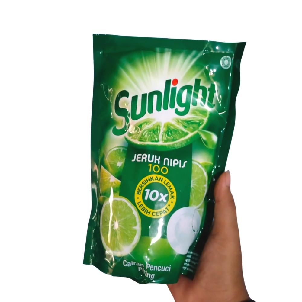 Jual sunlight refil pouch 635 ml pembersih cuci piring dan alat dapu | Shopee Indonesia