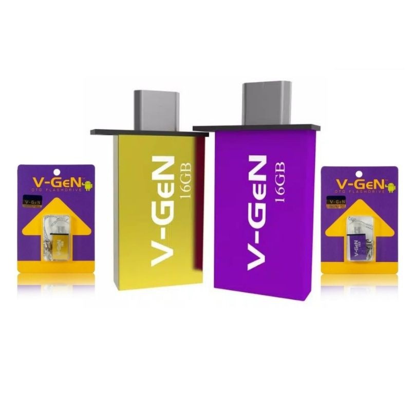 Jual OTG Flashdrive V-GeN 16GB 32GB Micro USB Konektor Converter HP ...