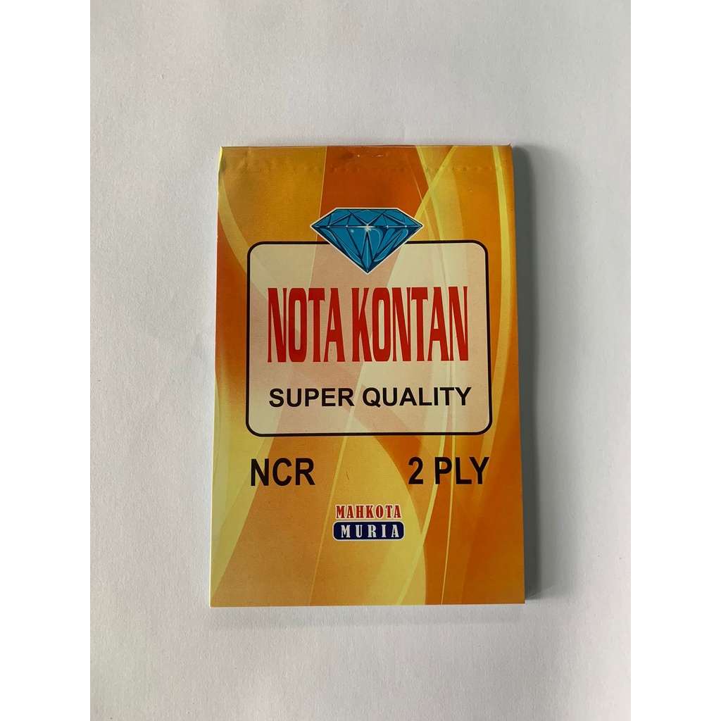 Jual NOTA KONTAN 2 PLY, NOTA NCR, NOTA KECIL (ATAS CETAK BAWAH POLOS ...