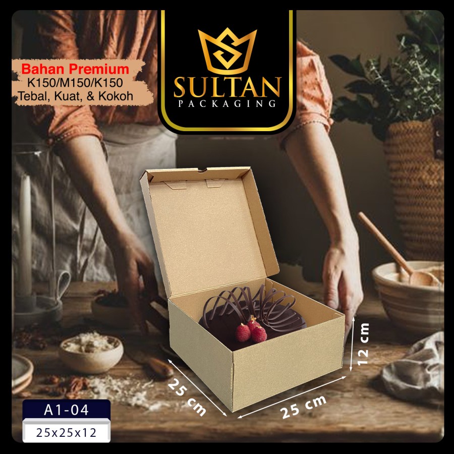 Jual Cake Box - Kotak Kue Ulang Tahun - Dus Kue Mewah - B14 | Shopee ...