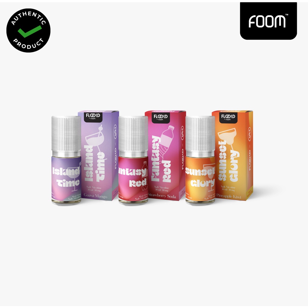 Jual Liquid Salt Nicotine FOOM DRINK SERIES 30 mg / 30 mL | Shopee ...
