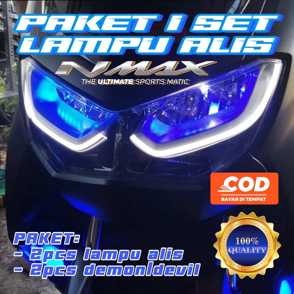 Jual KEYLED LAMPU ALIS NEW NMAX / ALL NEW NMAX 2020 2021 2022 DRL BONUS ...