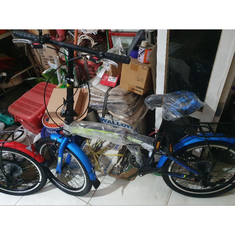 Jual Sepeda lipat 20 inch interbike 7 speed SHIMANO inter bike not trex ...