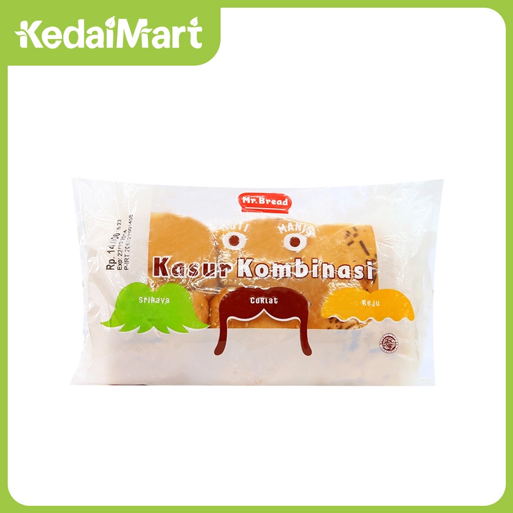 Jual Mr. Bread Roti Kasur Isi 6 Kombinasi | Shopee Indonesia
