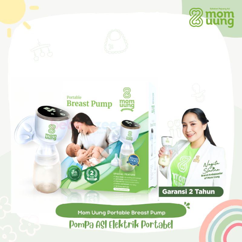 Jual Mom Uung Portable Electric Breastpump Momuung/ Pompa ASI Elektrik ...