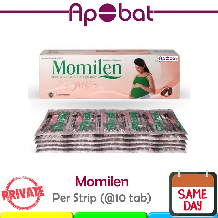 Jual - ApObat - Momilen MP ECER STRIP 10 Kapsul Multivitamin For ...