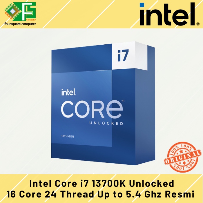 Jual Processor Intel Core i7 13700K Unlocked 16 Core 24 Thread Up To 5. ...