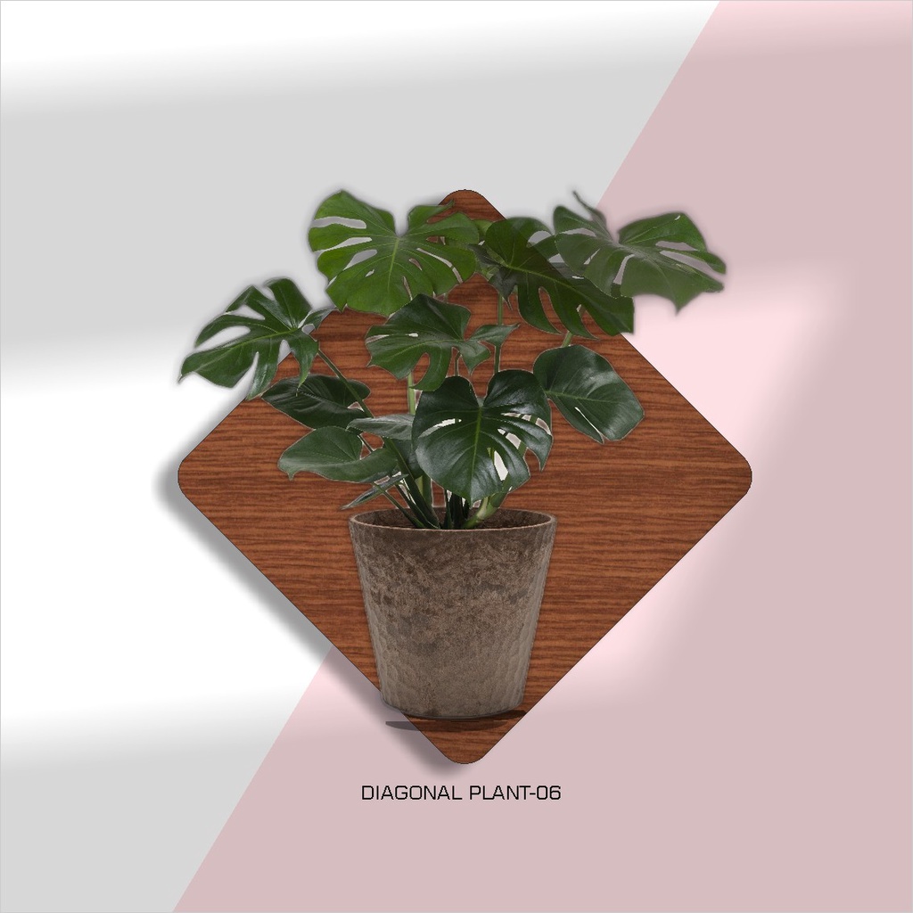 Jual Hiasan Hinding Pajangan Dekorasi Dinding Rumah Walldecor Diagonal ...