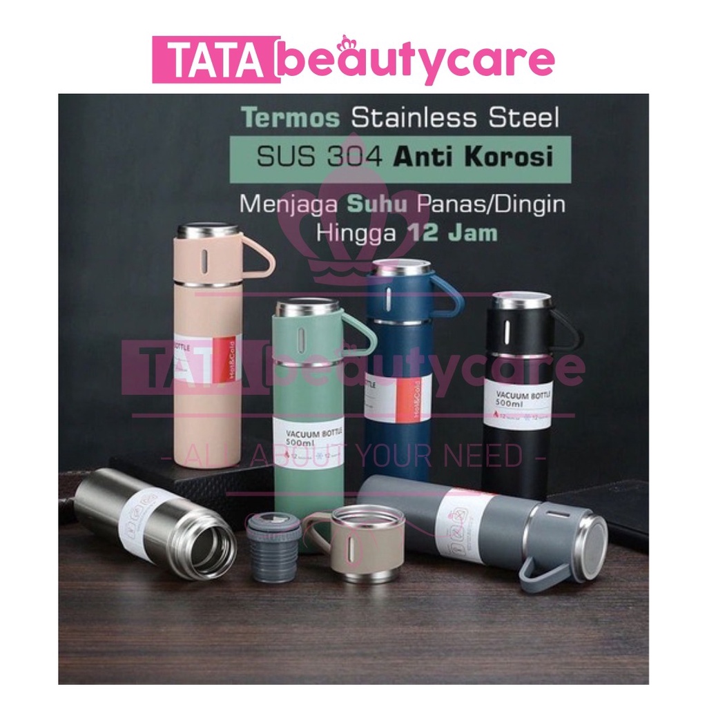 Jual [550gr] T670 | Botol Minum Thermos 500ml Vacuum Cup Stainless ...