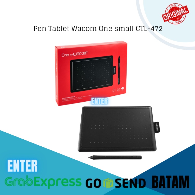 Jual Pen Tablet Wacom One small CTL-472 pentab ekonomis garansi resmi ...