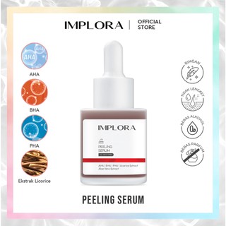 Jual Implora Face Serum Exfoliating Treatment Set | Shopee Indonesia