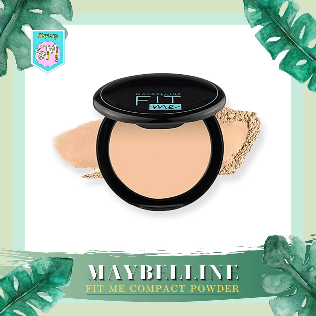 Jual MAYBELLINE Fit Me Matte and Poreless Compact Powder 12H Oil ...