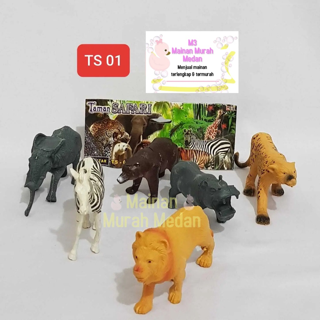Jual Mainan Murah Medan - Mainan Animal Set / Mainan Hewan Set ...