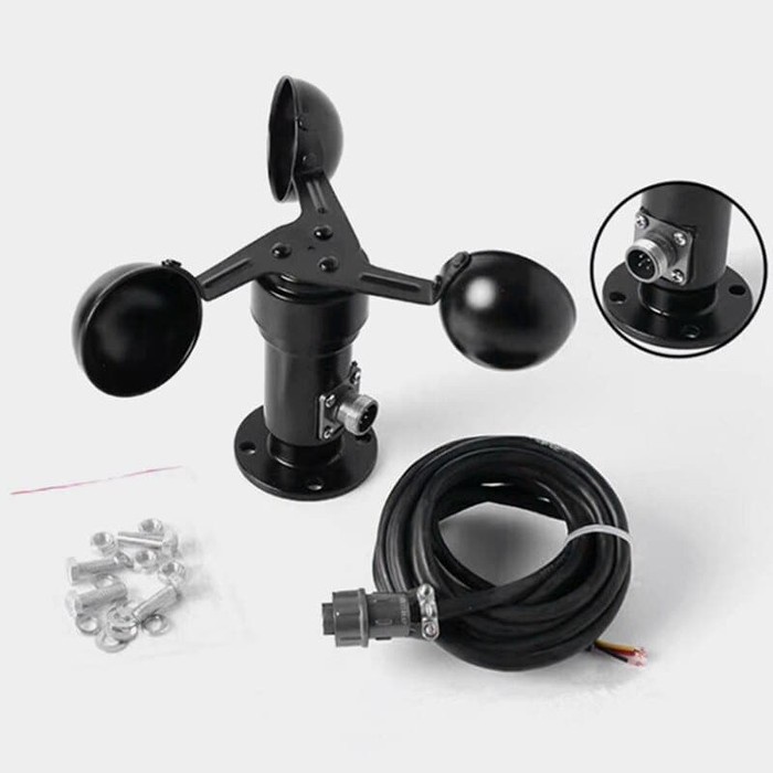 Jual Anemometer Wind Speed Sensor Pengukur Kecepatan Angin 4 20ma 0 5v