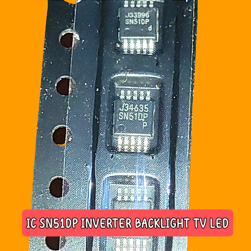 Jual IC SN51DP 10 pin kaki (ic inverter backlight tv led) | Shopee ...