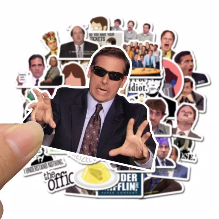 Jual Stiker 50Pcs Stiker The Office Tv Series 50 Pcs Sticker Pack ...
