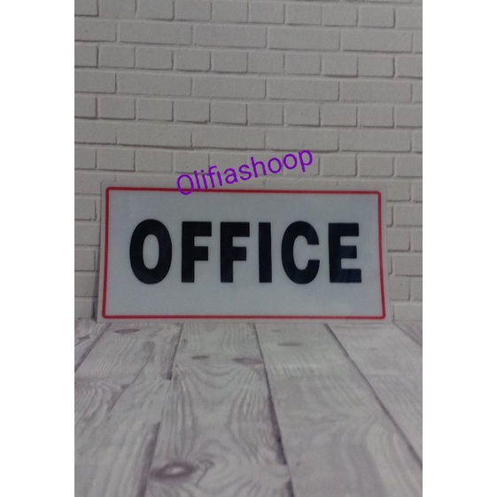 Jual SIGN MIKA OFFICE | Shopee Indonesia