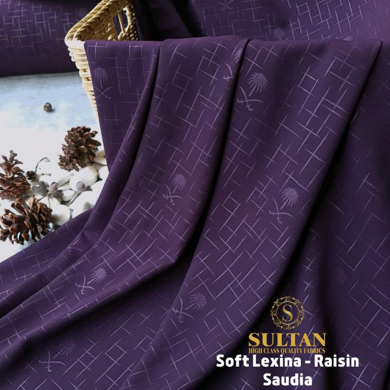 Jual Soft Lexina Emboss Saudia/ Kain Abaya Sultan Soft Lexina Emboss ...