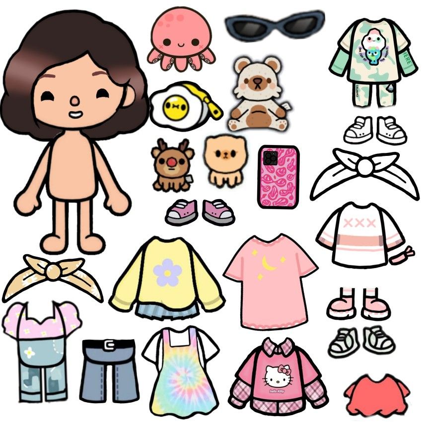 Jual New MAINAN KERTAS TOCA BOCA BP BPAN PAPER DOLL VIRAL MAINAN ...
